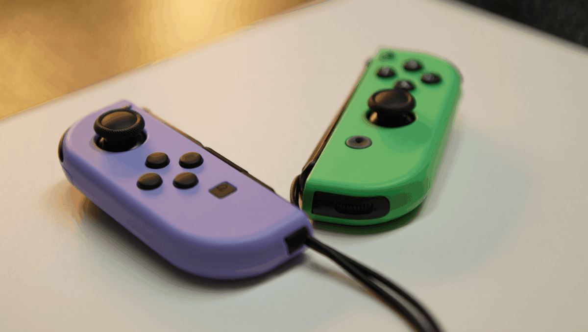 New joy cons drop in light purple and light green for Switch 2 ...