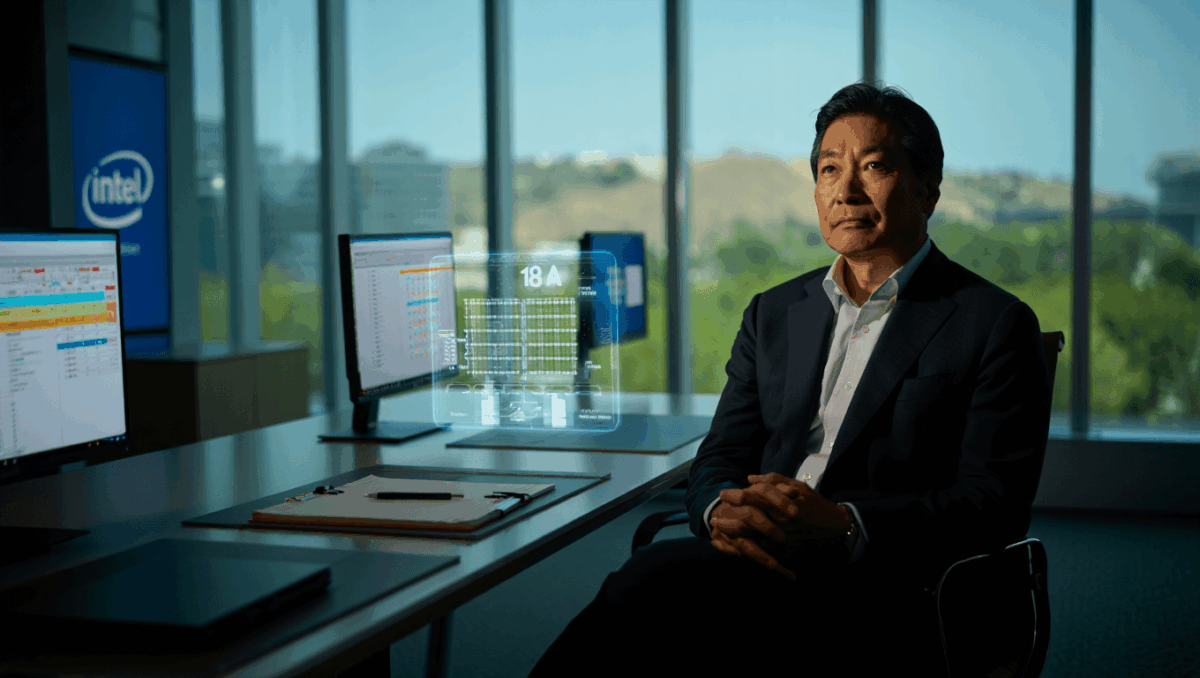 INTC stock soared 84% in 2025 on manufacturing hype, but Nvidia just ...