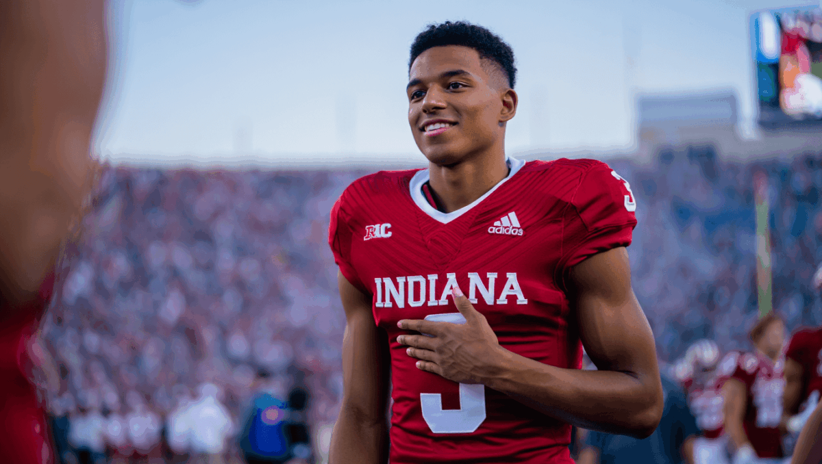 Omar Cooper Jr. says he's ready to roll for No. 1 Indiana vs. Alabama ...