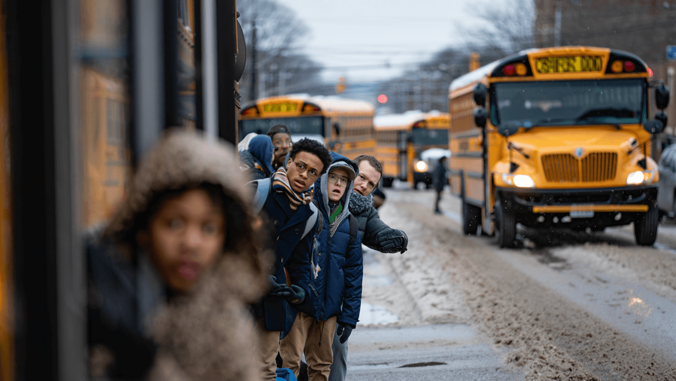 Harford County Public Schools closing 3 hours early today due to weather